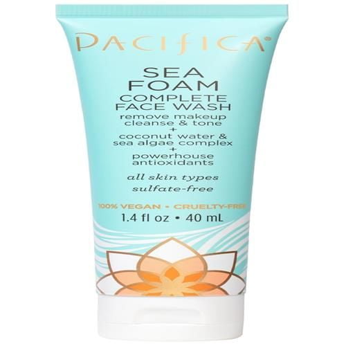 Pacifica Face Wash - Sea Foam Mini Travel Size, Skincare, Daily Gentle ...