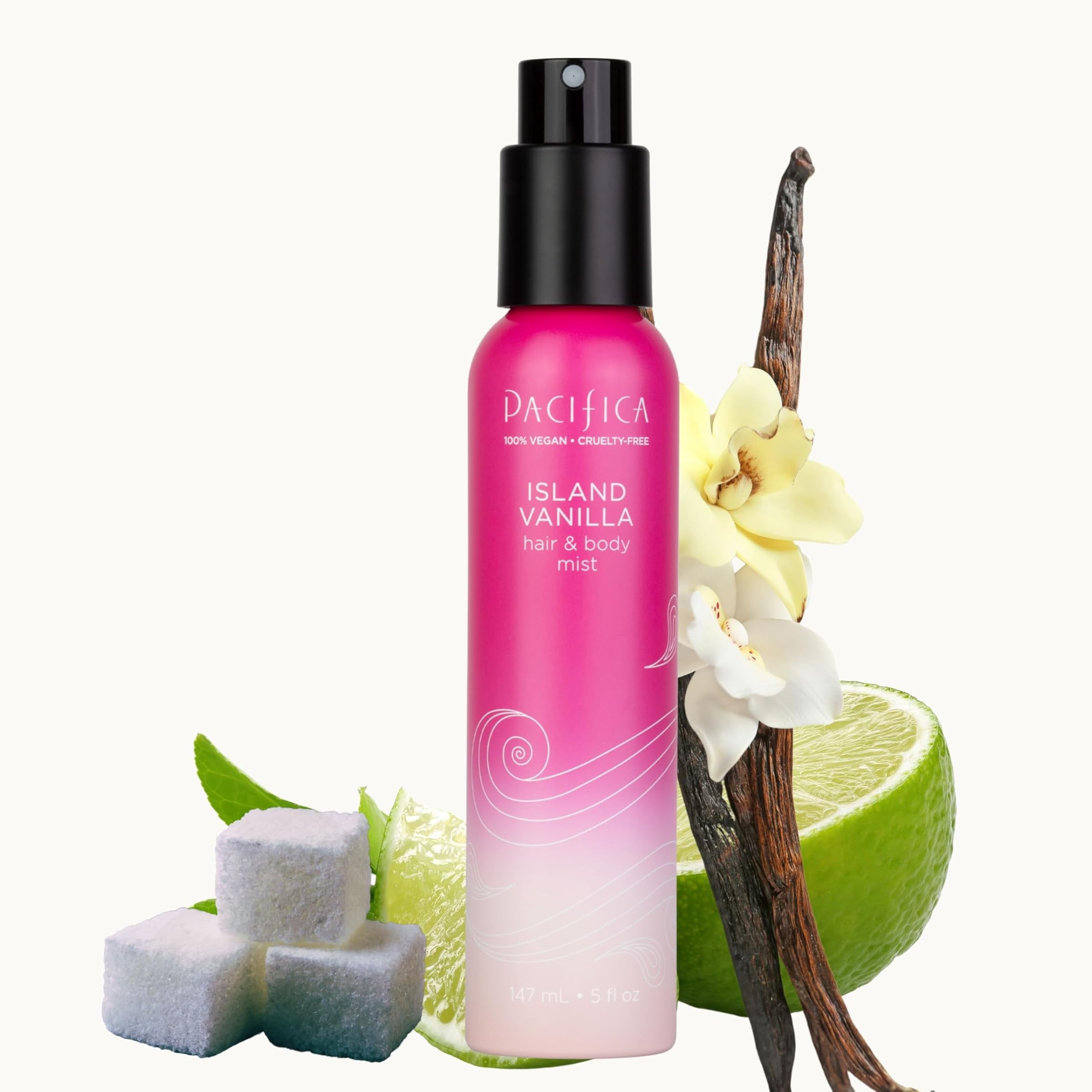 Pacifica Hair Mist Perfume & Full Body Spray for Women - Island Vanilla ...