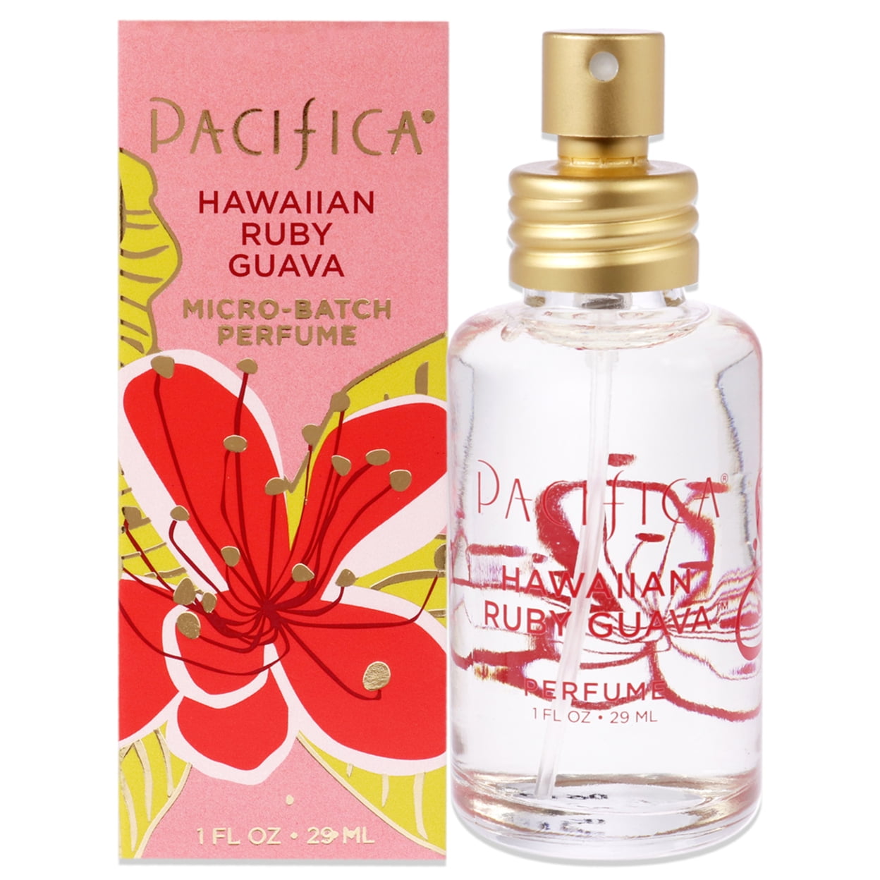 Pacifica Women's Hawaiian Ruby Guava Tropical Perfume, 1 oz Spray ...