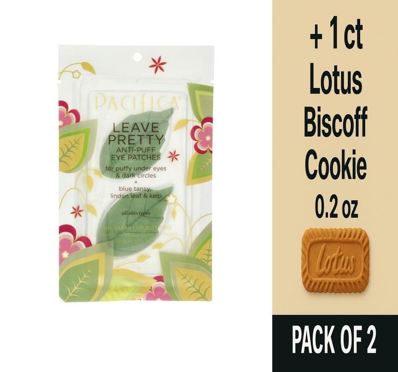 Pacifica Leave Pretty Anti-Puff Eye Patches - Each - Pack of 2 & Lotus ...