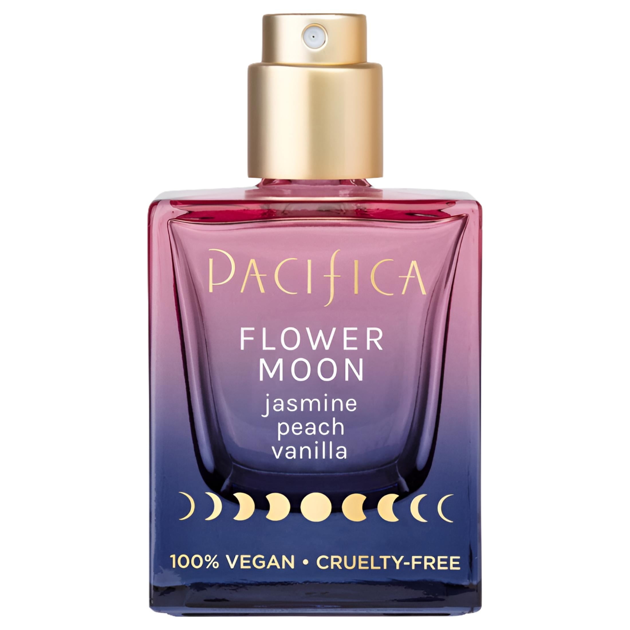 Pacifica Flower Moon Perfume, Jasmine, Peach, Vanilla, 1 oz Spray ...