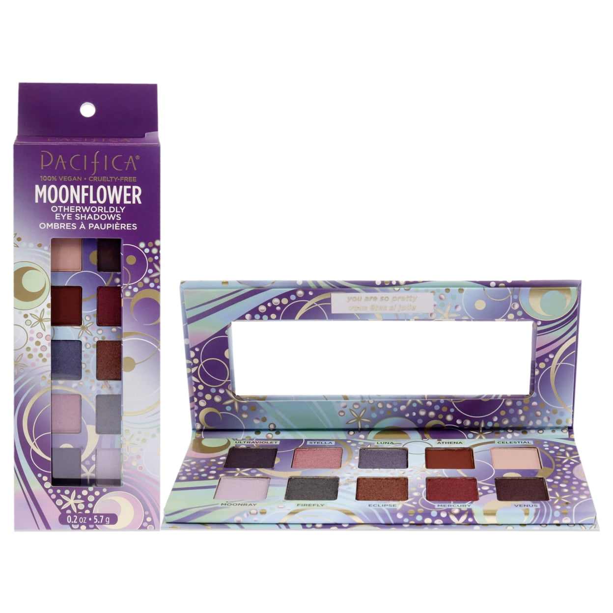 Pacifica Moonflower Otherworldly Eyeshadows, 0.2 oz Eye Shadow ...