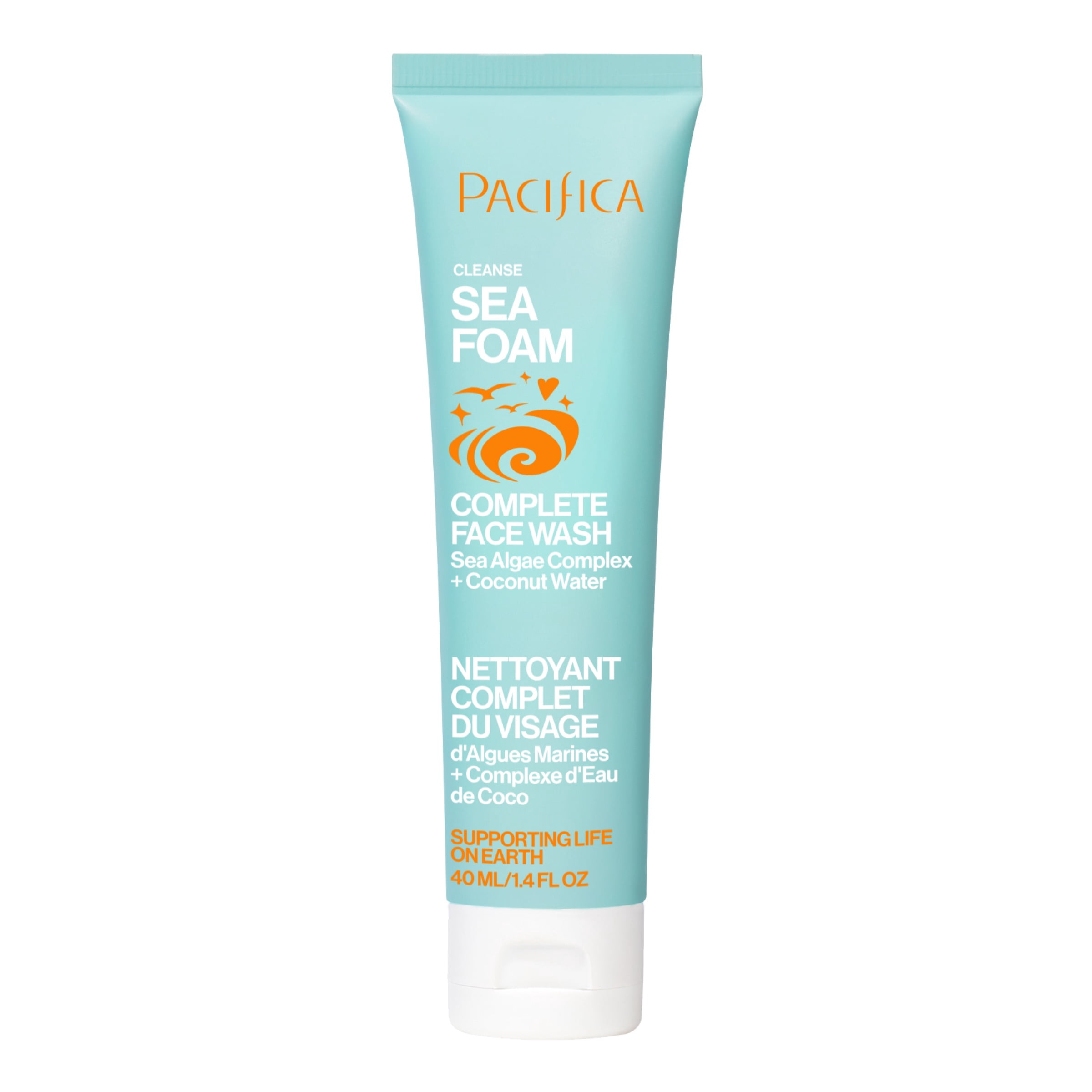 Pacifica Sea Foam Complete Face Wash Mini 1.4 fl oz - Walmart.com