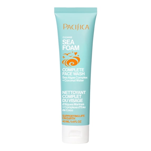 Pacifica Sea Foam Complete Face Wash with Coconut Water + Sea Algae ...