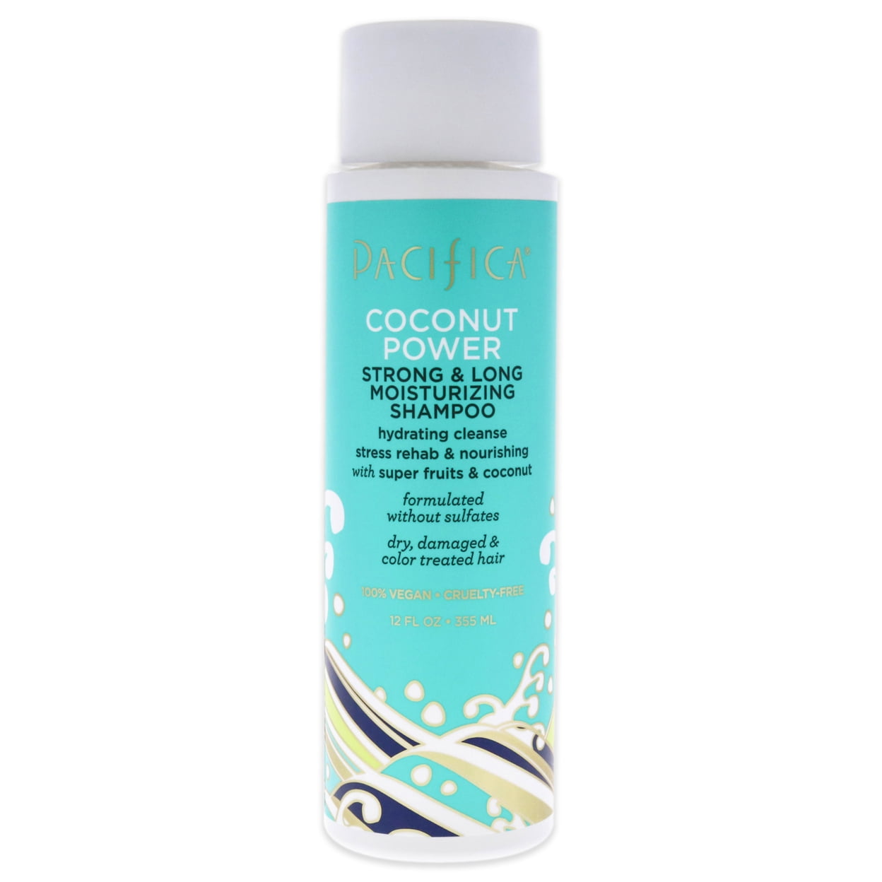 Pacifica Strong and Long Moisturizing Shampoo - Coconut Power , 12 oz ...