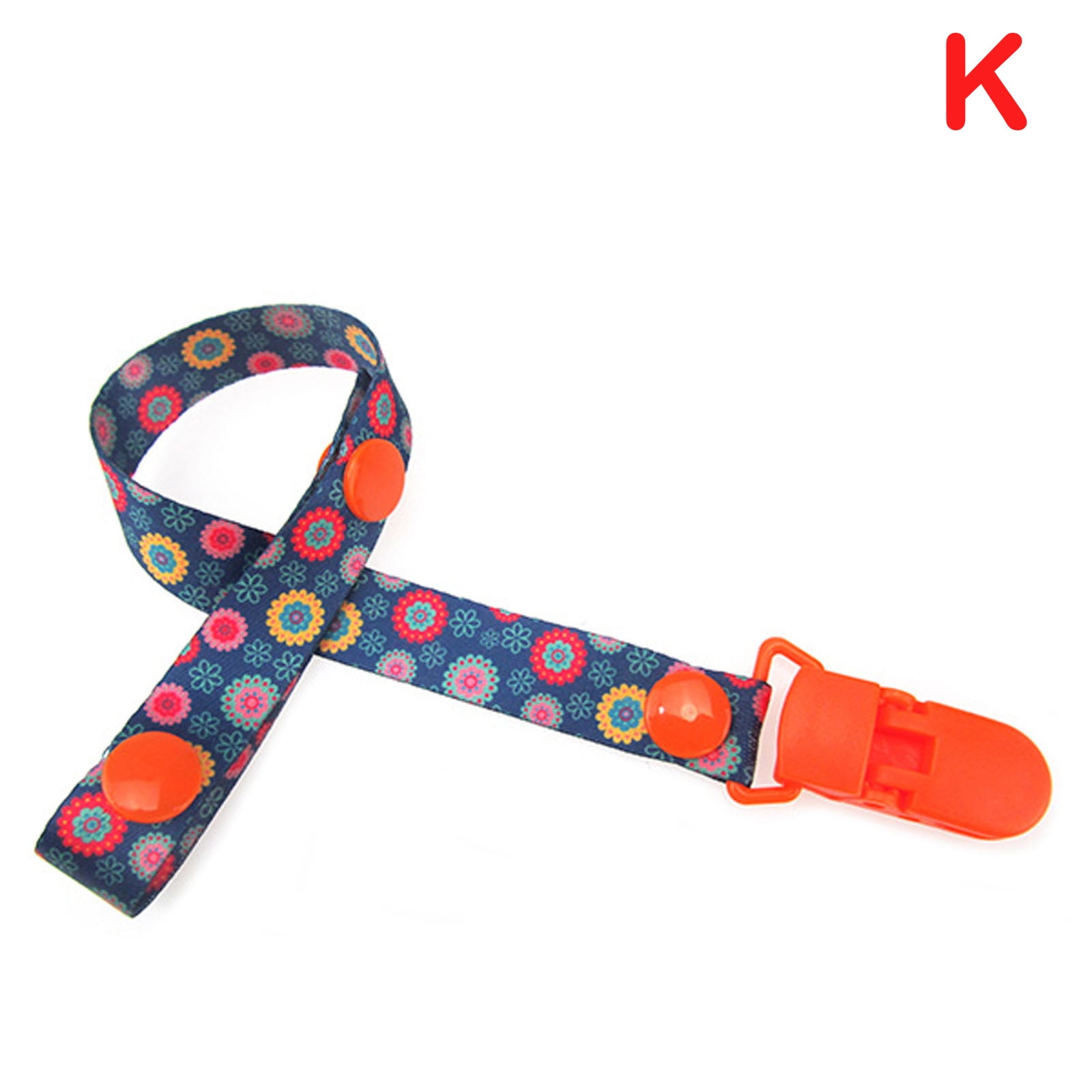 Pacifier Clips Baby Boy and Girl, Binky Clip Holder, Organic Cotton and ...