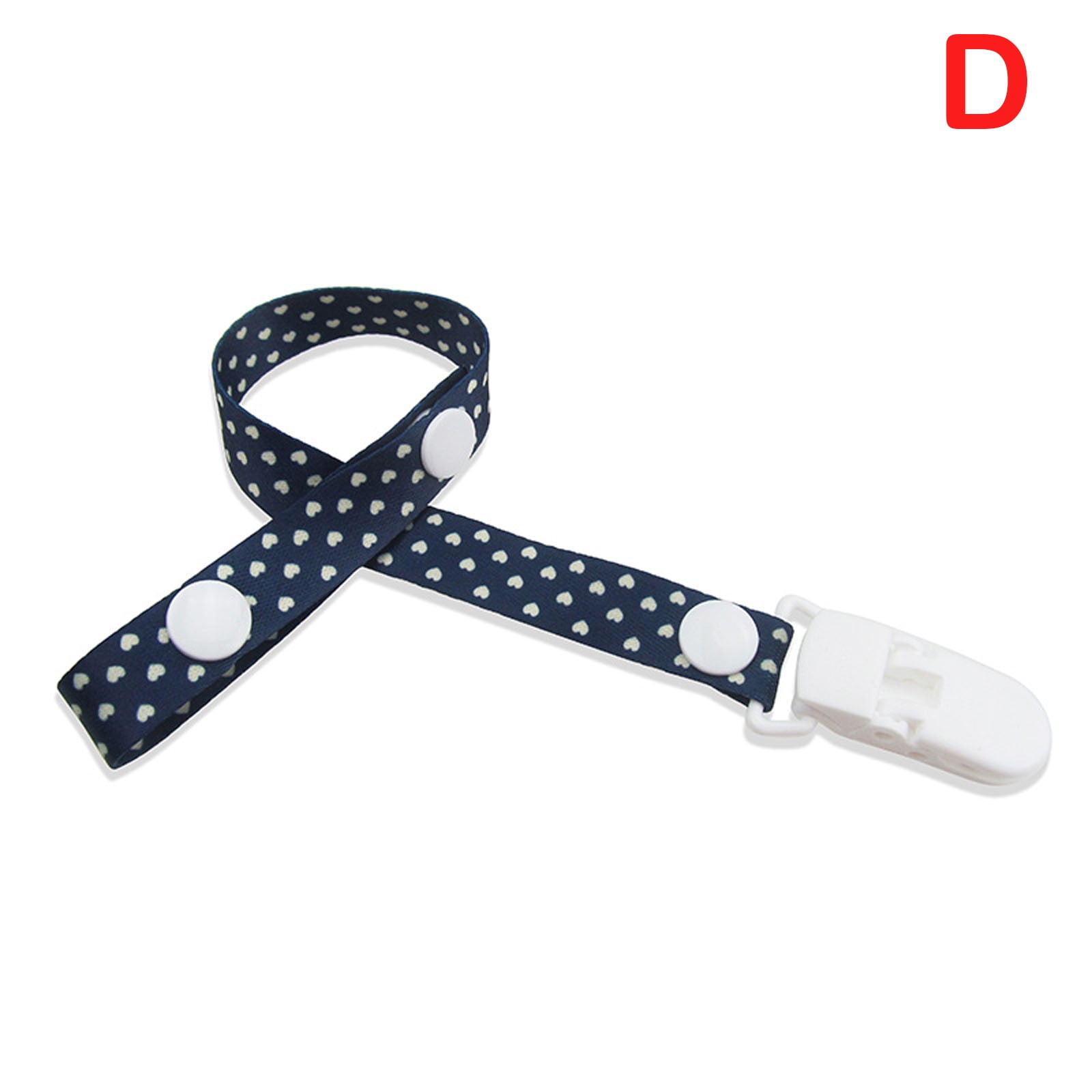 Pacifier Clips Baby Boy and Girl, Binky Clip Holder, Organic Cotton and ...