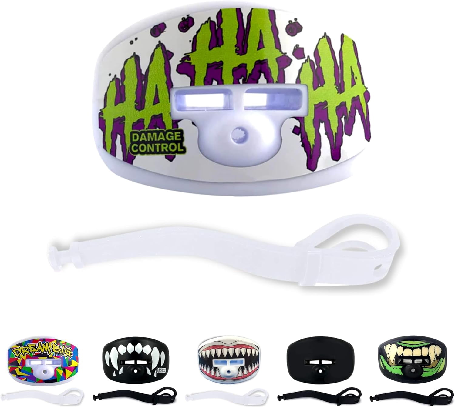 Pacifier Mouthpiece – Football Mouthguard with Helmet trap, Protect ...