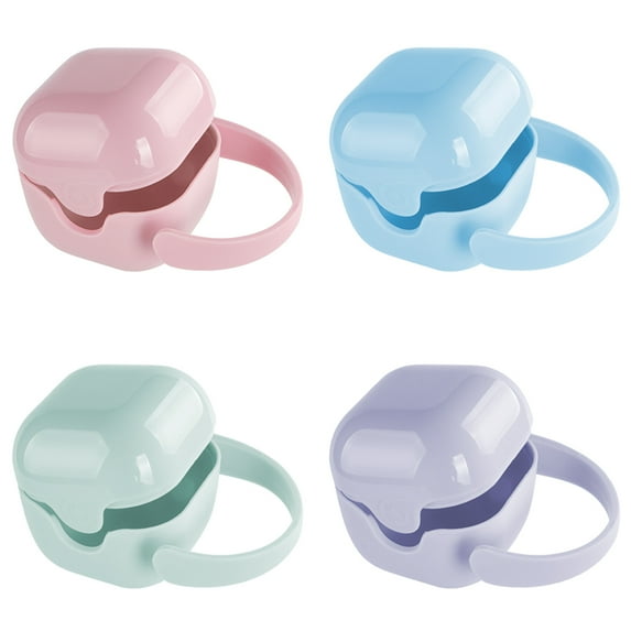 Pacifier Storage Box Bag Soother Clip Holder Small Plastic Containers ...