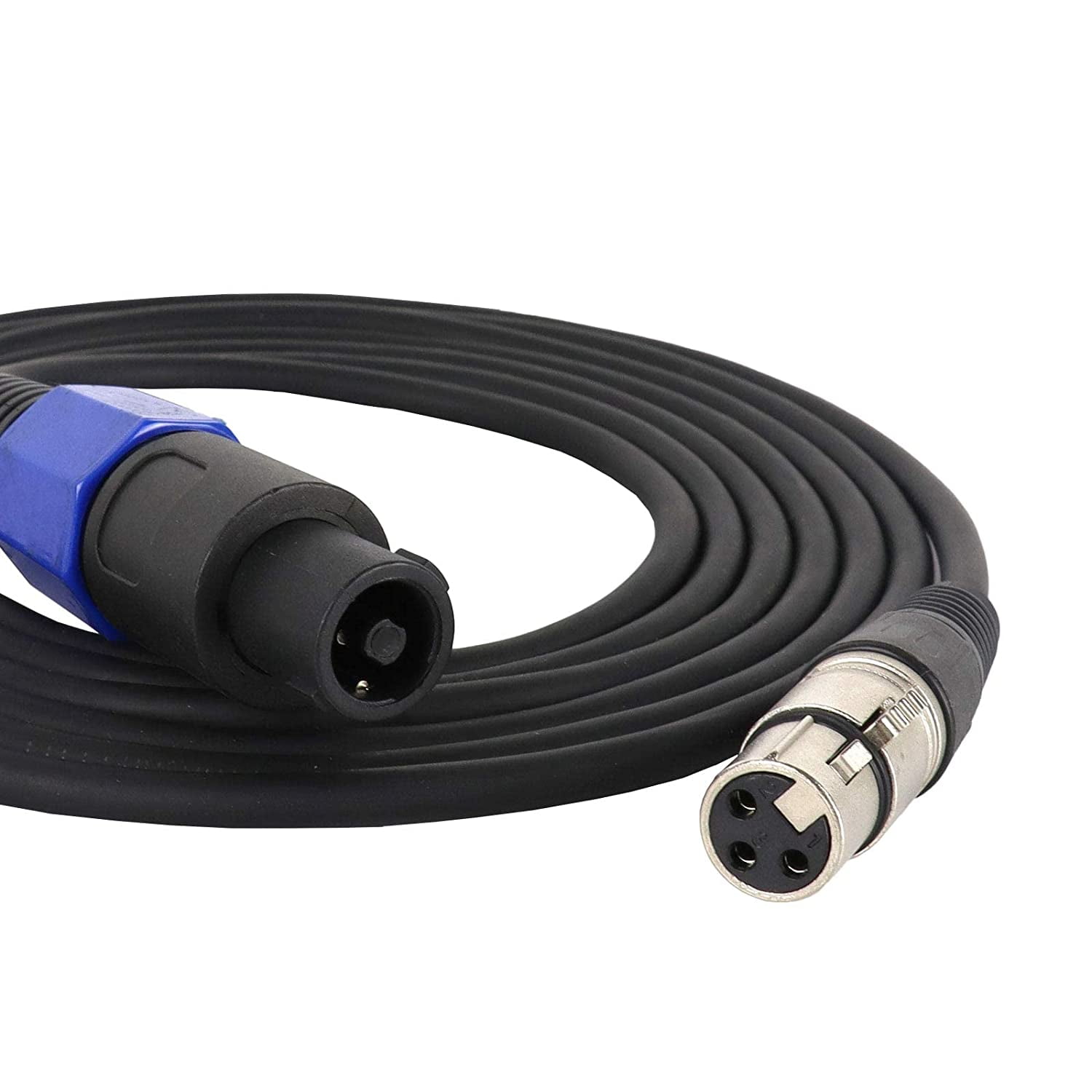 Pack of 1 15 Feet SpeakOn Male to 3 Pole XLR Female Cable - 15FT ...