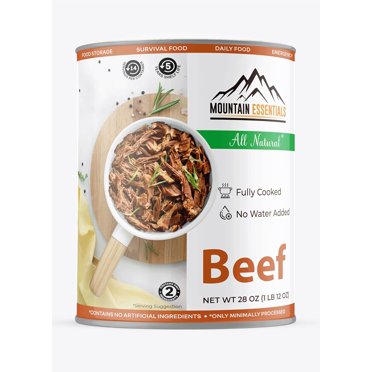 Lehman's USA Made All Natural Canned Ground Beef, Ready to Eat for ...