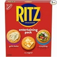 Pack of 1 RITZ Crackers Entertaining Variety Pack with Original ...