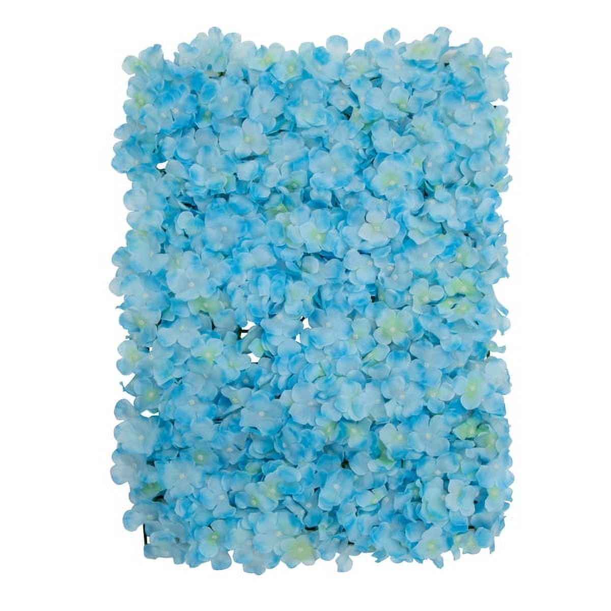 Pack of 1, Silk Hydrangeas Flower Wall 16"X24" Backdrop Panel - Baby ...