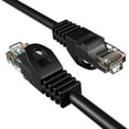 Pack of 10 - Cat6 25FT Black Network Ethernet Patch Cables, 550Mhz ...