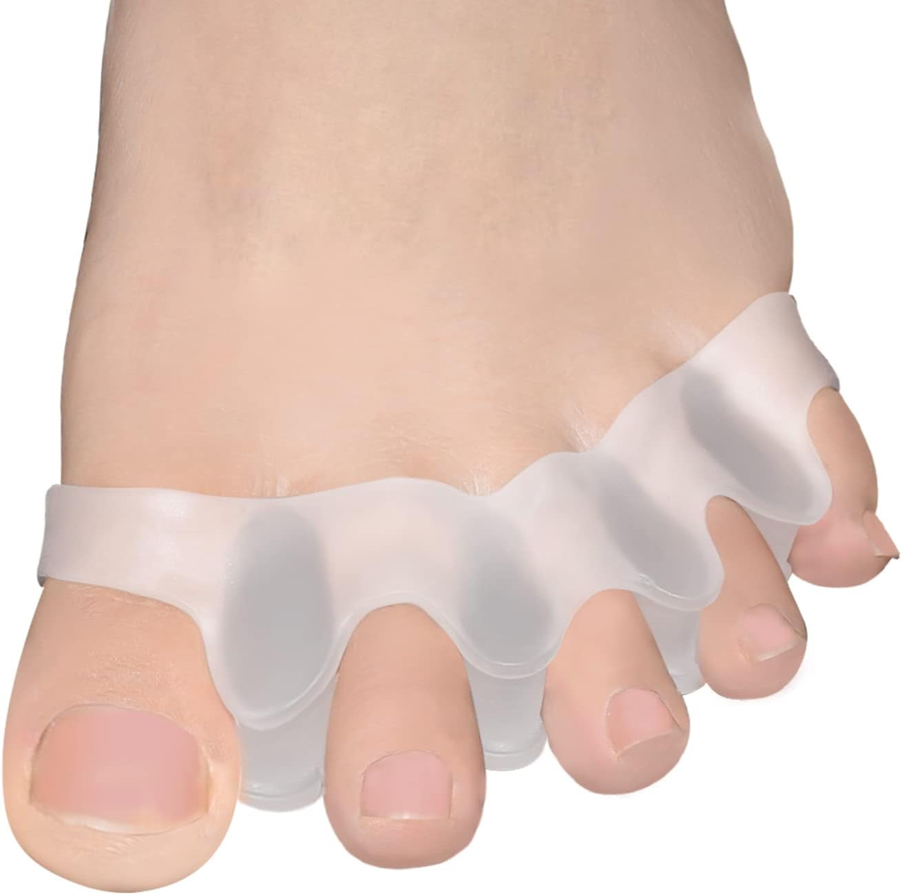 Pack of 10 Gel Toe Separator, Silicone Toe Spacers for Correct Toe ...