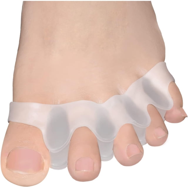 Pack of 10 Gel Toe Separator, Silicone Toe Spacers for Correct Toe ...