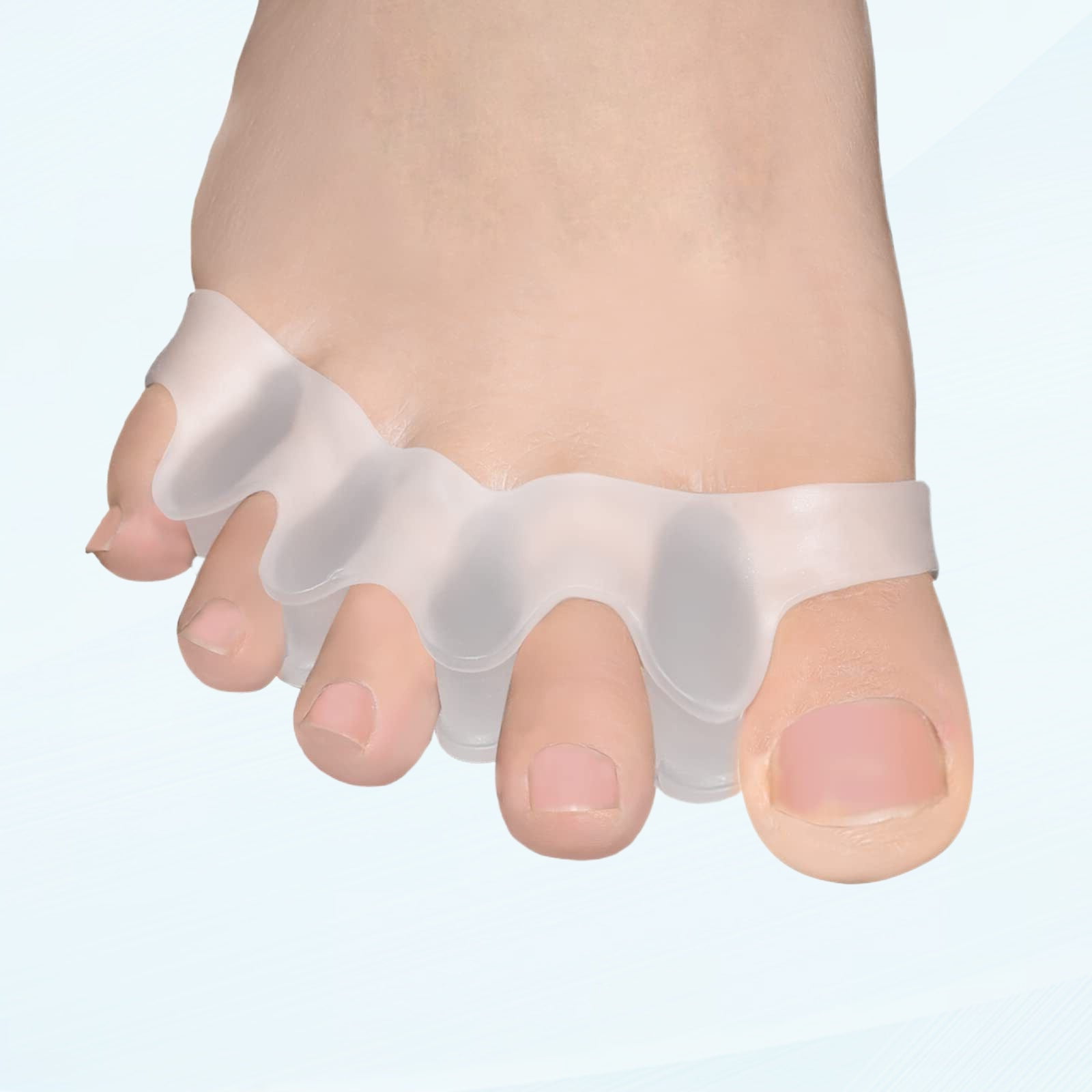 Pack of 10 Gel Toe Separators, Silicone Toe Adapter for Correct Toe ...