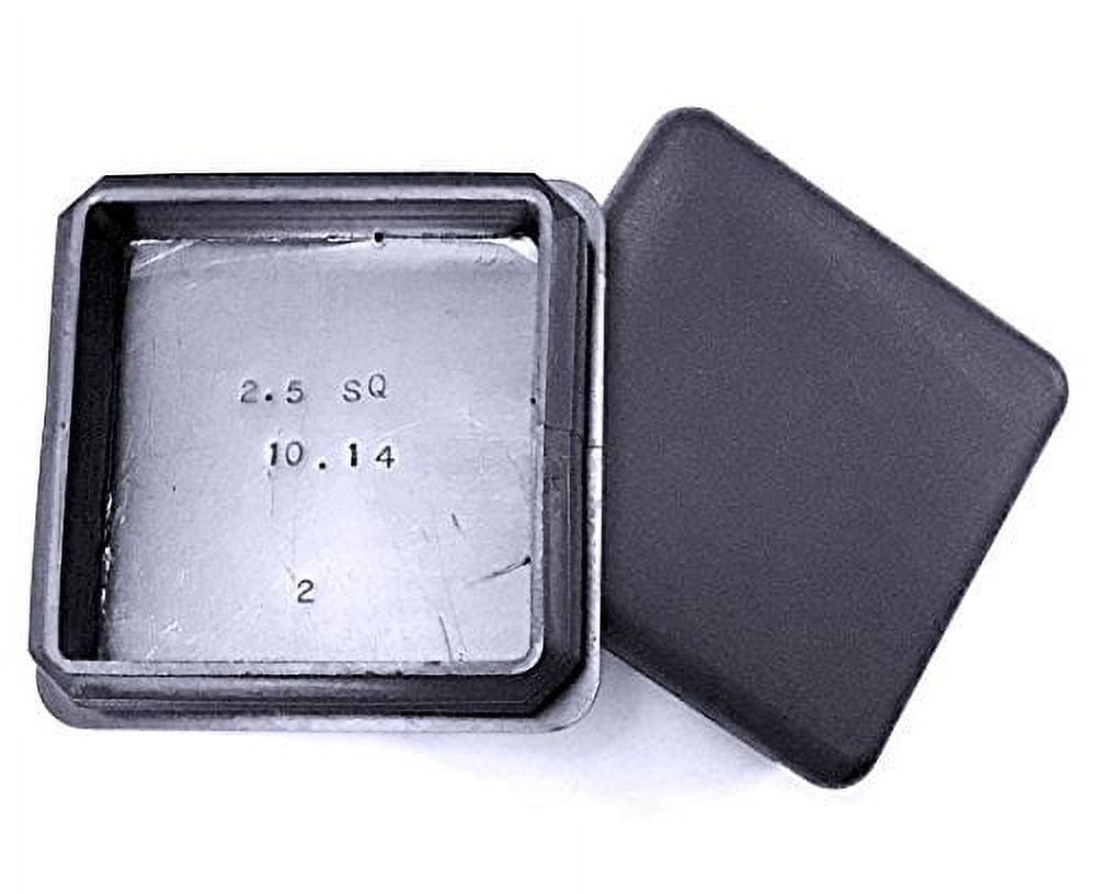 (Pack of 10) Square Plastic Plugs | Tubing End Cap, Furniture Glide ...