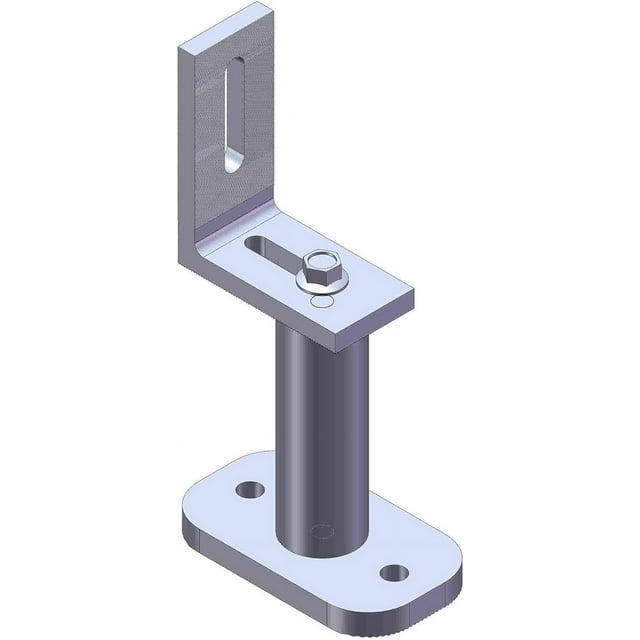 Pack 10 of 6" Standoff with L Bracket for Solar Panel PV Module ...