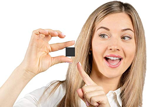 Pack of 100 Flexible Magnetic Squares with Adhesive, 60 mil Thick, 1x1 ...
