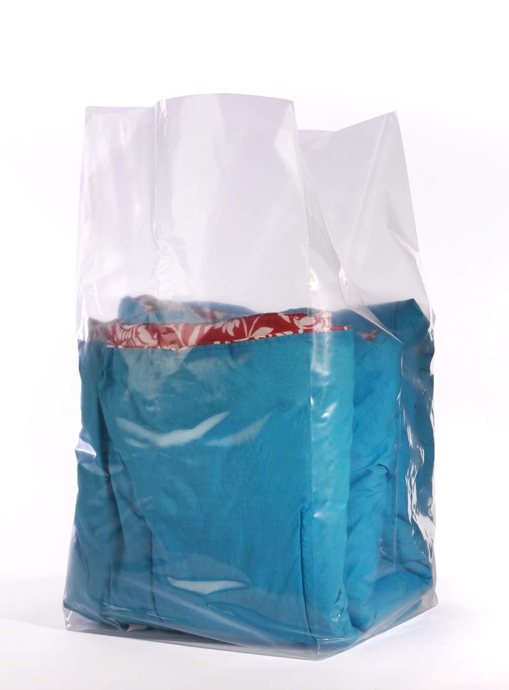 Pack of 100 Jumbo Gusset Bags 30 x 26 x 60. Extra Large Plastic ...