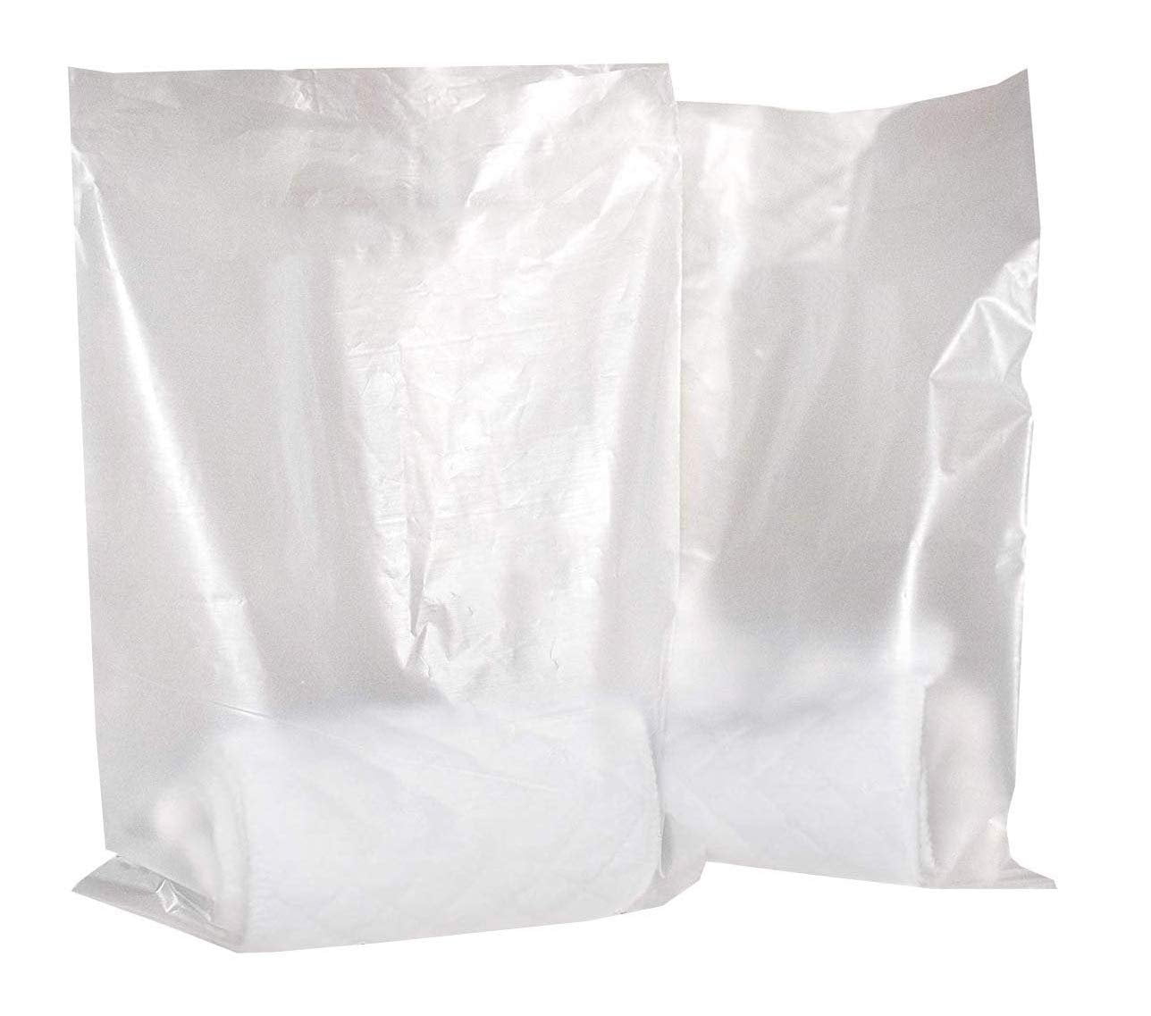 Pack of 1000 Clear Merchandise Bags 16x4x24. Ultra Thin Poly Plastic ...