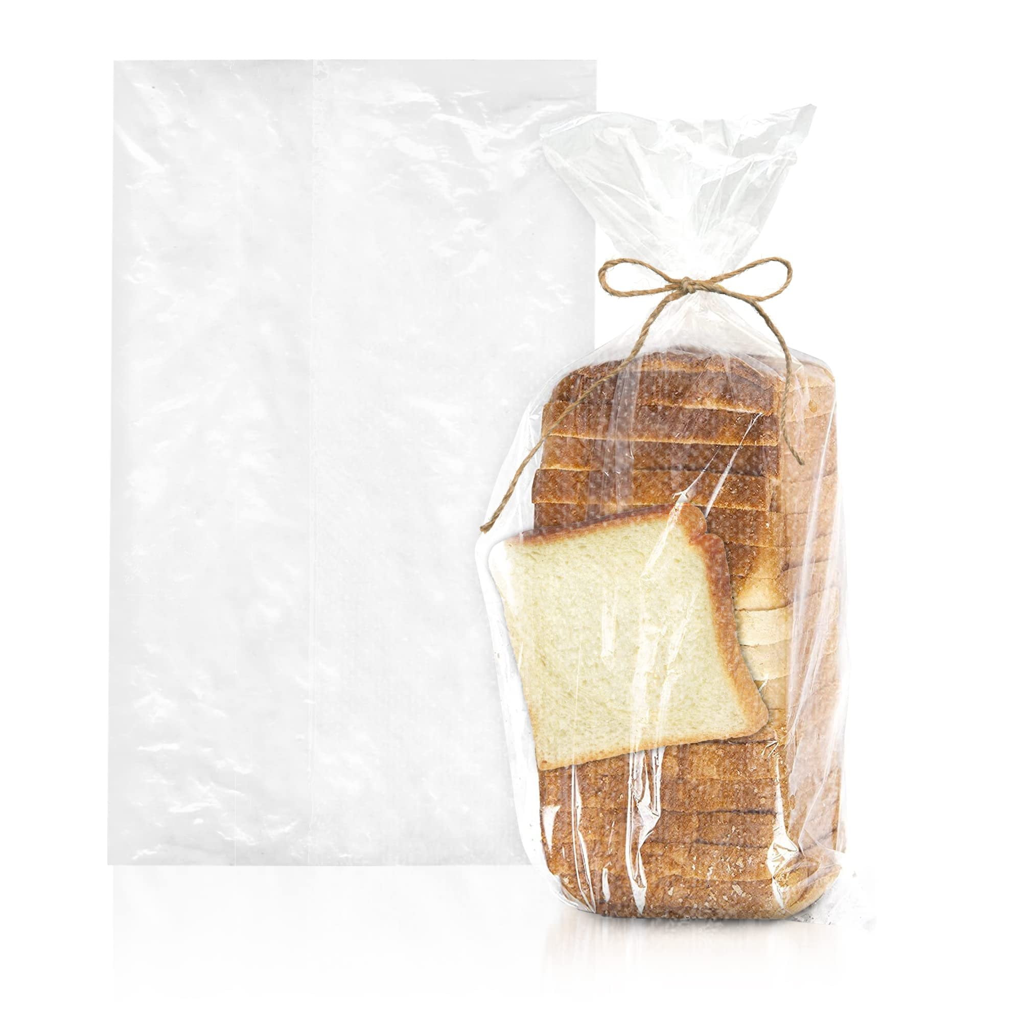 Pack of 1000 Micro-Perf Bread Bag 11 x 20 + 1 1/2 LP. 1 mil Ultra Thin ...