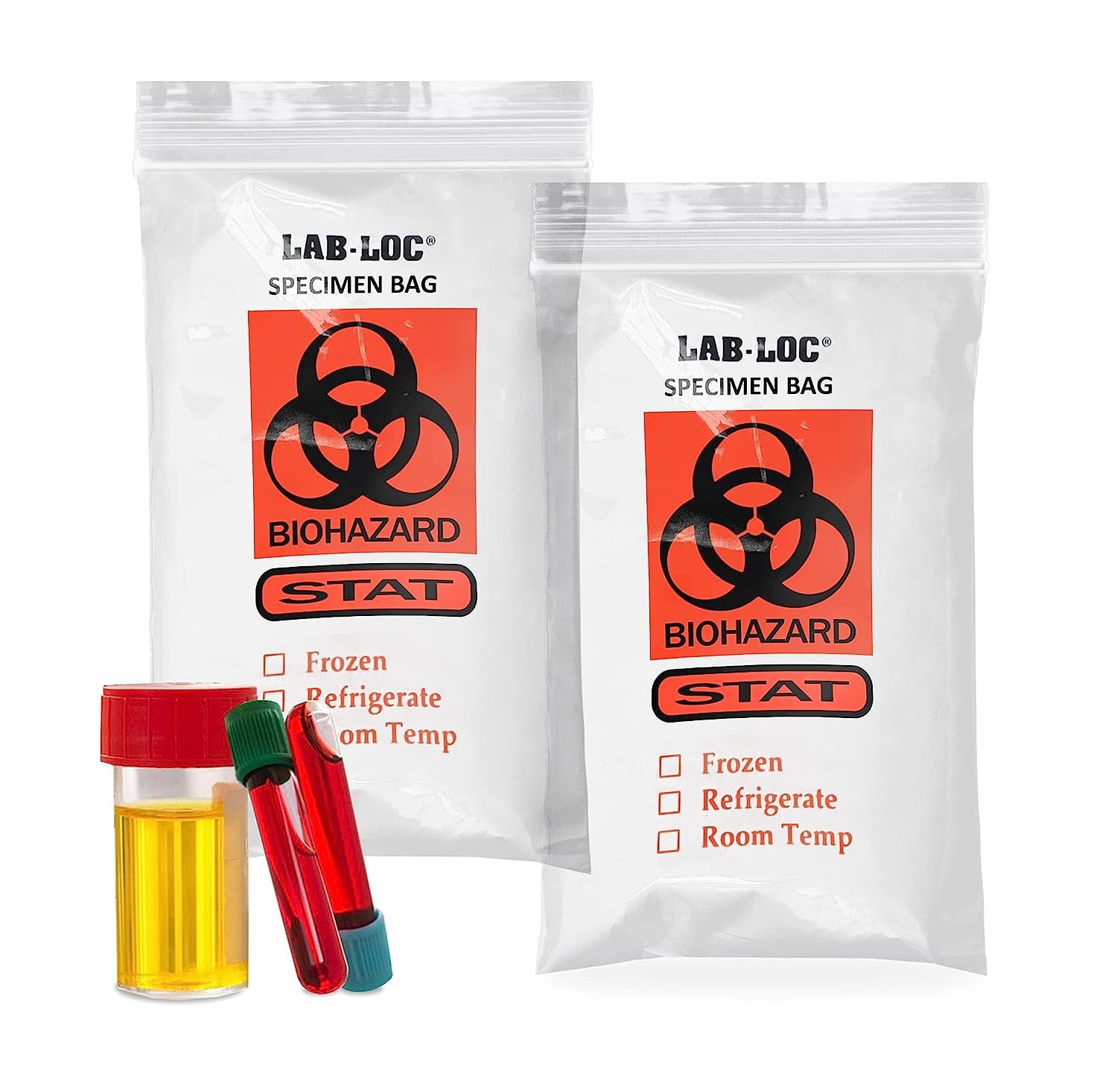 Pack of 1000 Specimen Transfer Bags 6x9. Zipper Bags 6 x 9. Biohazard ...