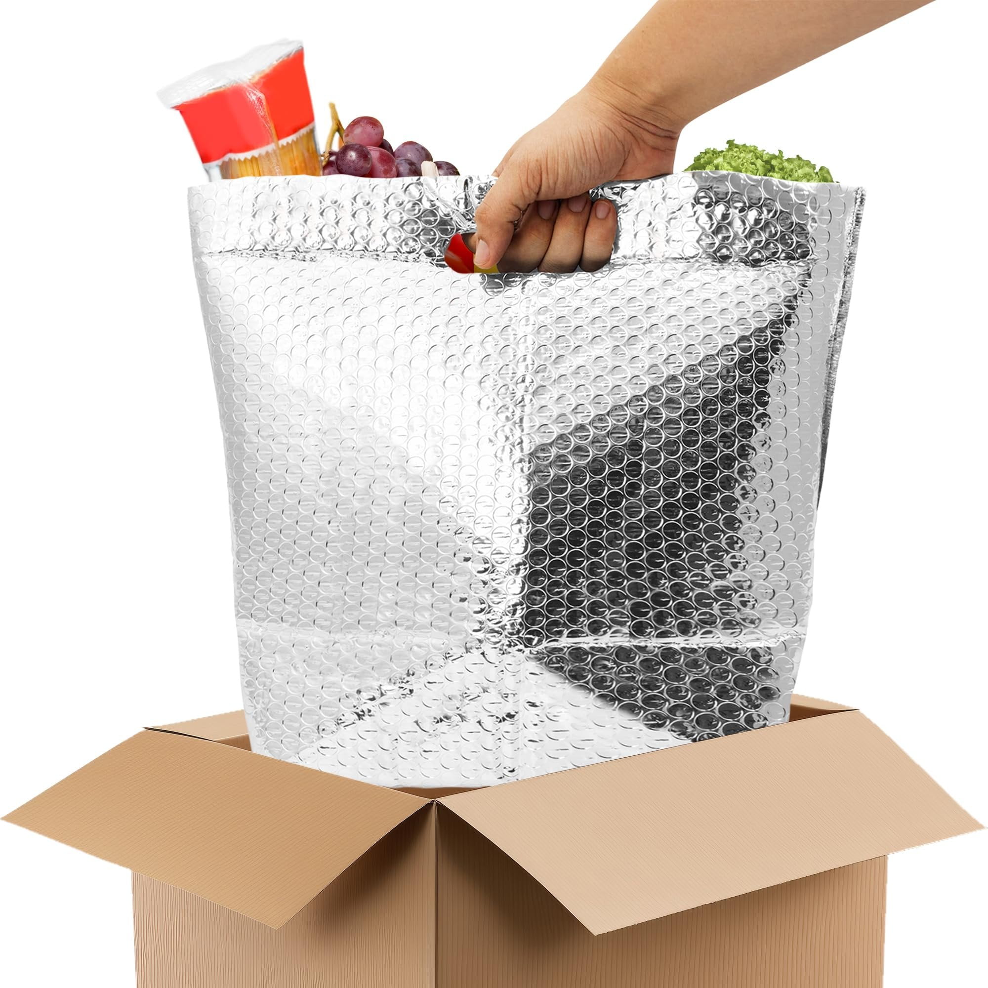 Pack of 1000 White Block Zip Lock Bags 6 x 8. Write on Block Poly Bags ...