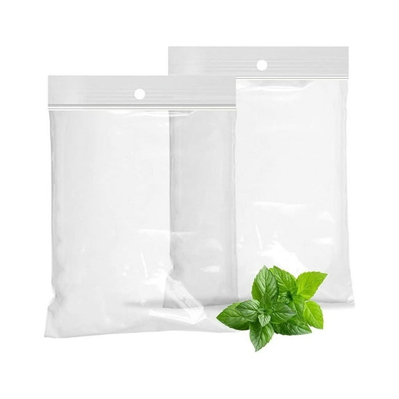 Pack of 1000 Zipper Bags with Hang Hole, 8 x 10. Heavy Duty ...