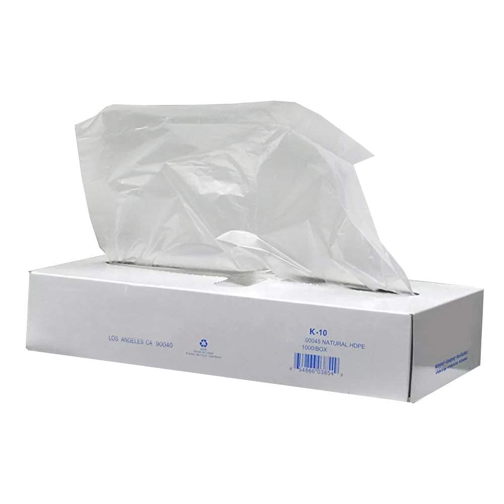 Pack of 10000 Polyethylene Pop-Up Sheets 12 x 10.75 Plastic Deli and ...