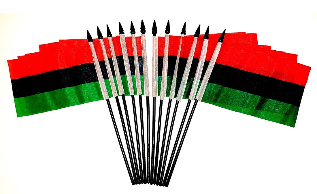 Pack of 12 4"x6" African American International Polyester Miniature ...