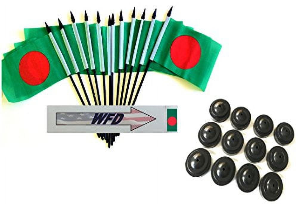 Pack of 12 4"x6" Bangladesh Polyester Miniature Office Desk & Little ...