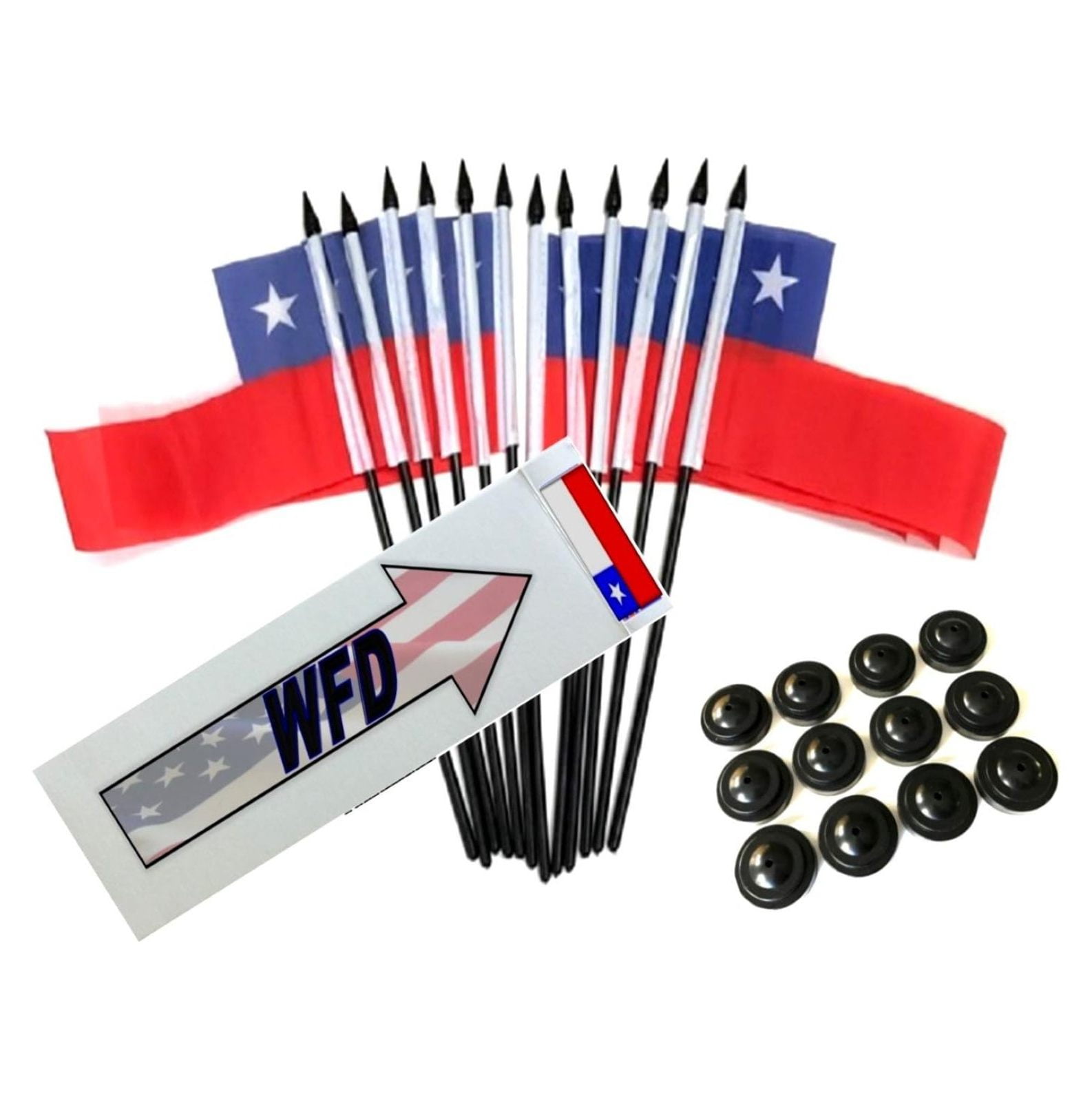 Pack of 12 4"x6" Chile Polyester Miniature Office Desk & Little Table ...