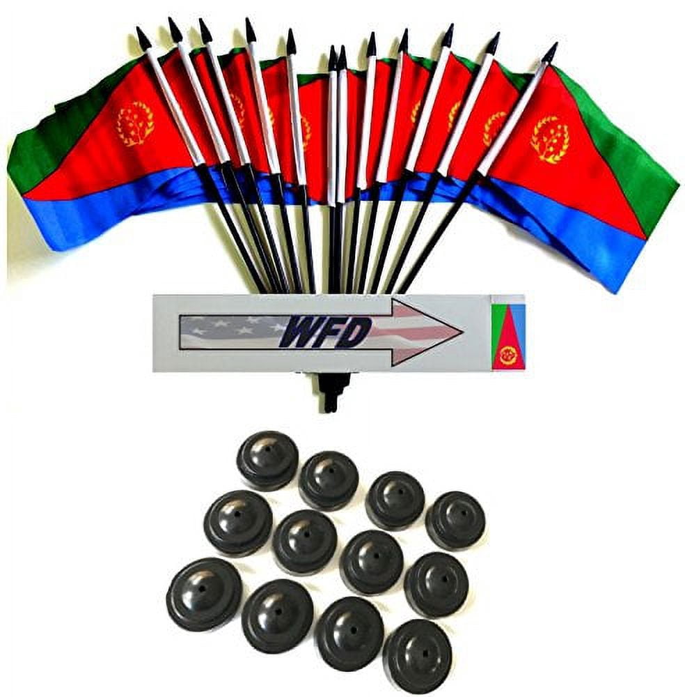 Pack of 12 4"x6" Eritrea Polyester Miniature Office Desk & Little Table ...
