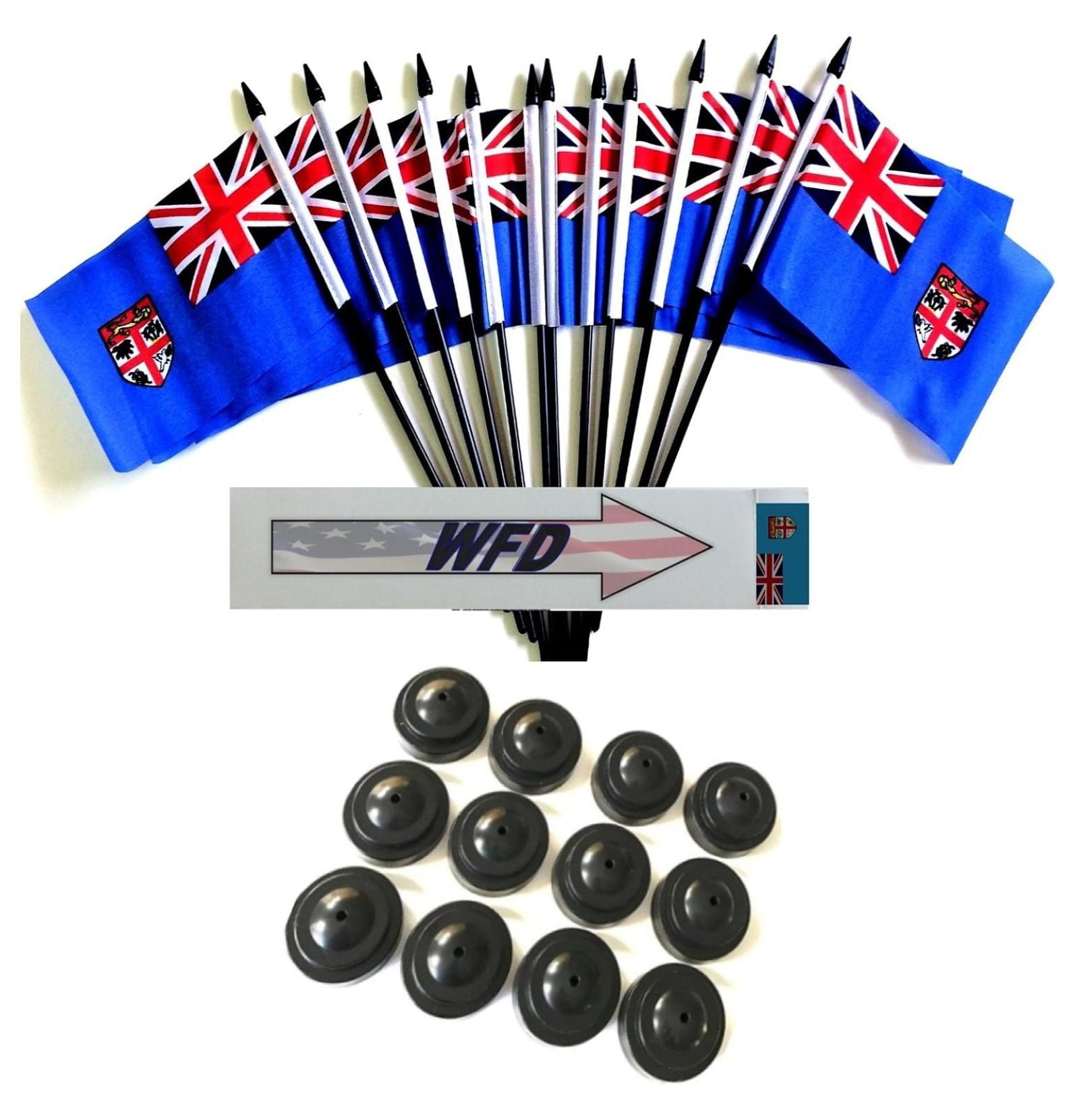 Pack of 12 4"x6" Fiji Polyester Miniature Office Desk & Little Table ...