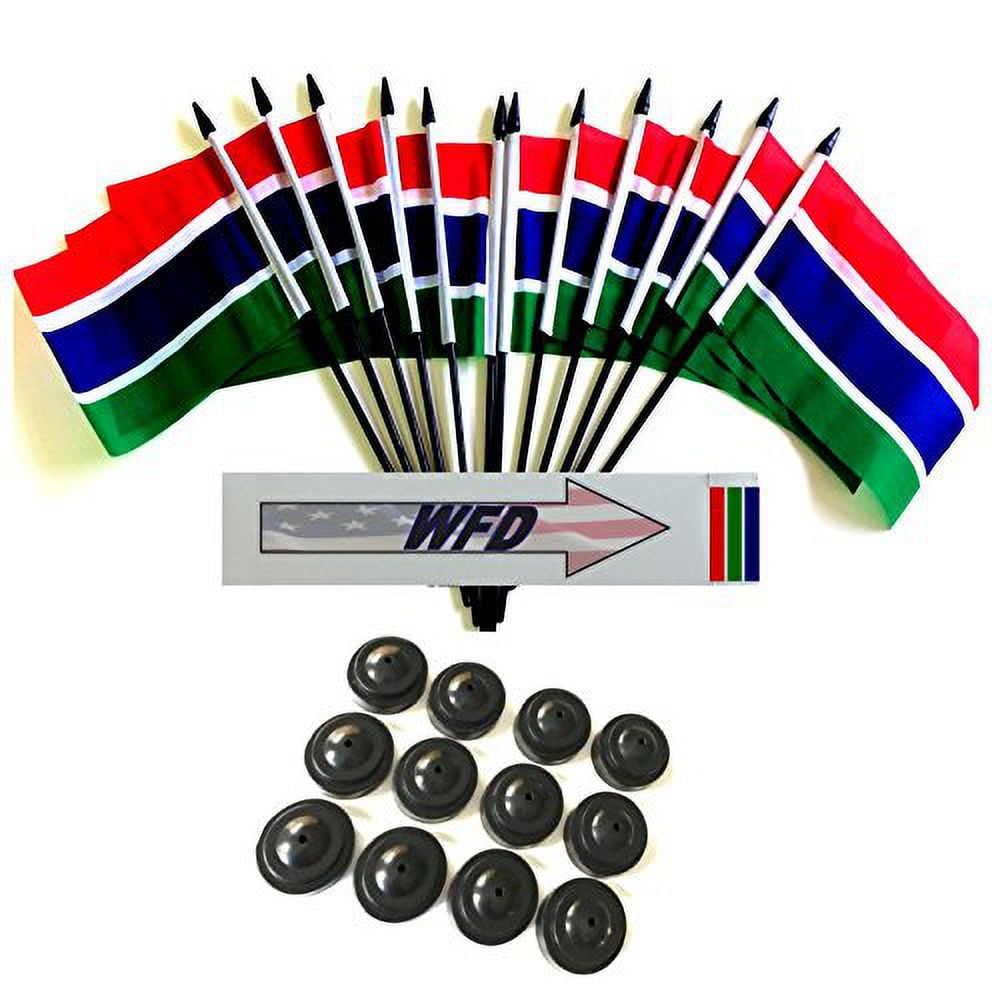 Pack of 12 4"x6" Gambia Polyester Miniature Office Desk & Little Table ...