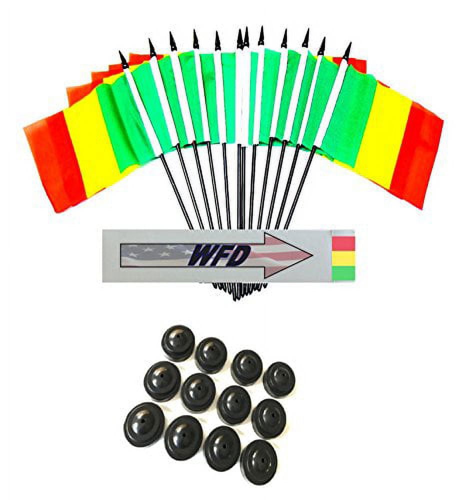 Pack of 12 4"x6" Mali Polyester Miniature Office Desk & Little Table ...