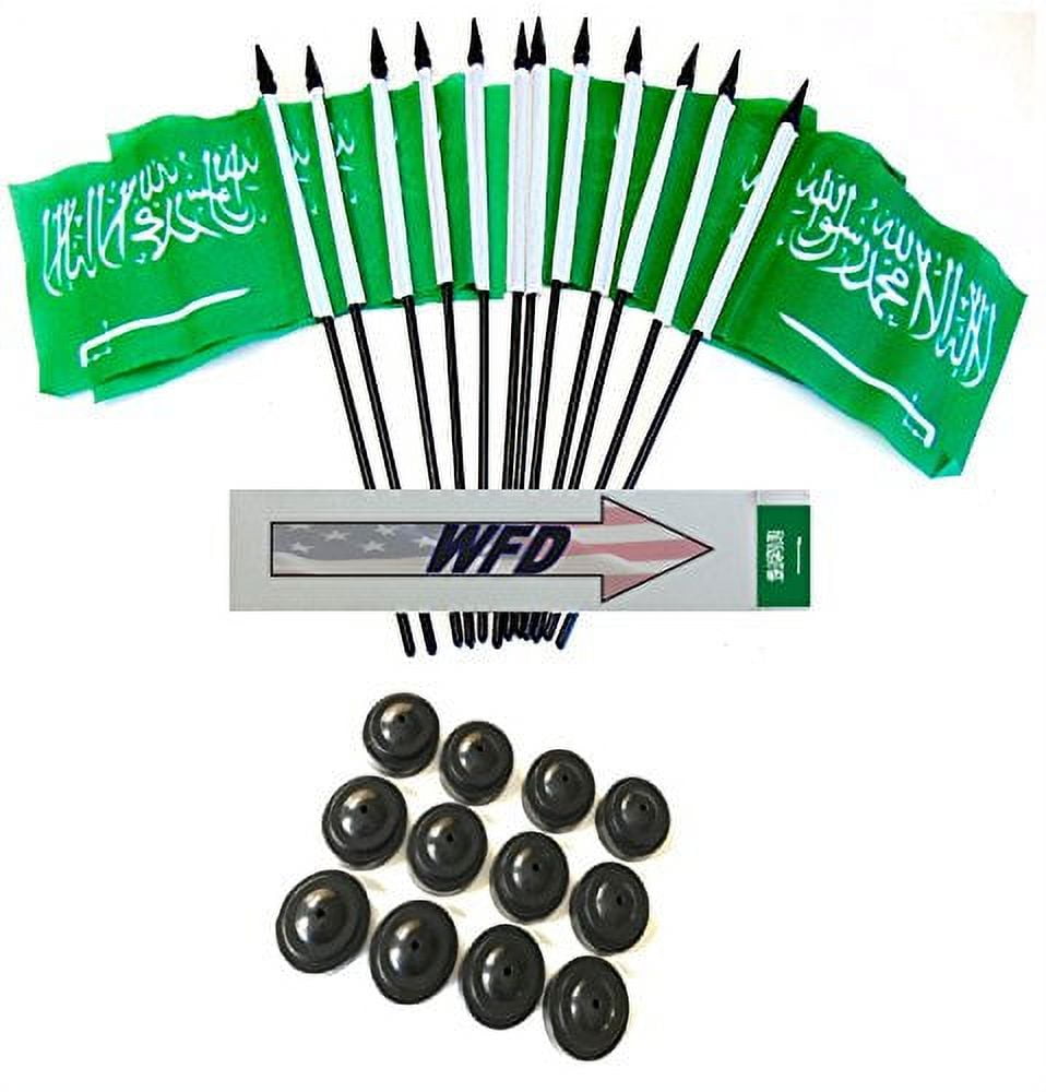 Pack of 12 4"x6" Saudi Arabia Polyester Miniature Office Desk & Little ...