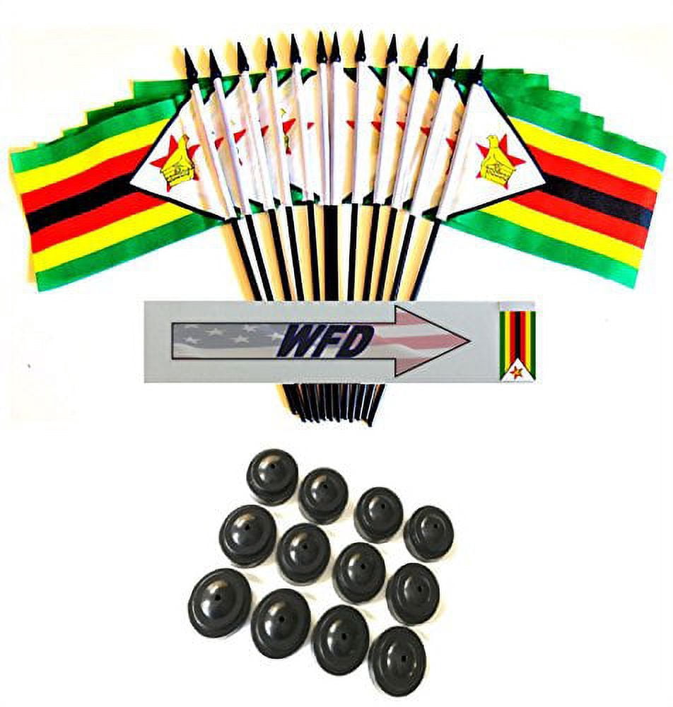 Pack of 12 4"x6" Zimbabwe Polyester Miniature Office Desk & Little ...