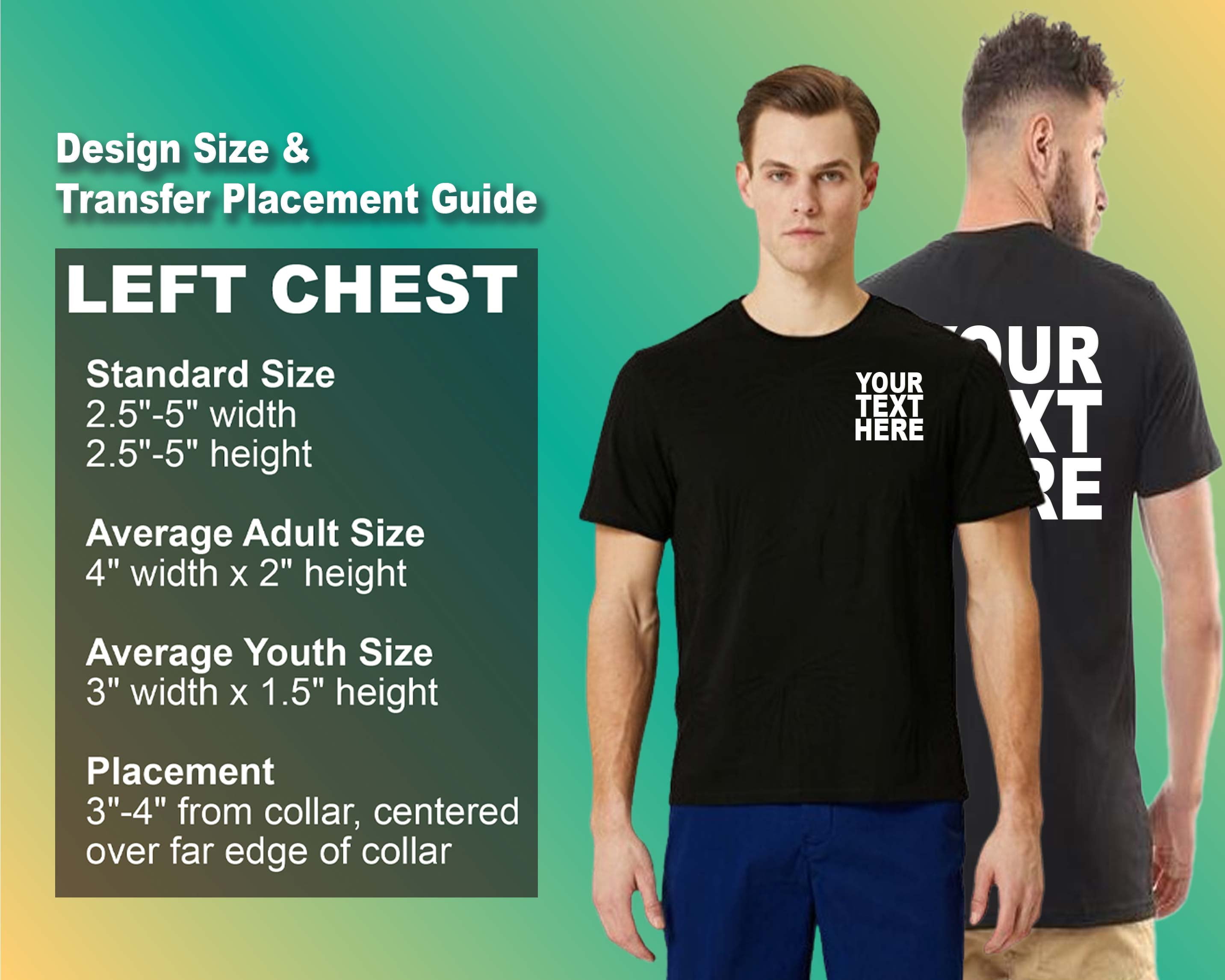 Pack: 12 Fast Custom Graphic Tees – Upload Your Logo, Text, or Artwork ...