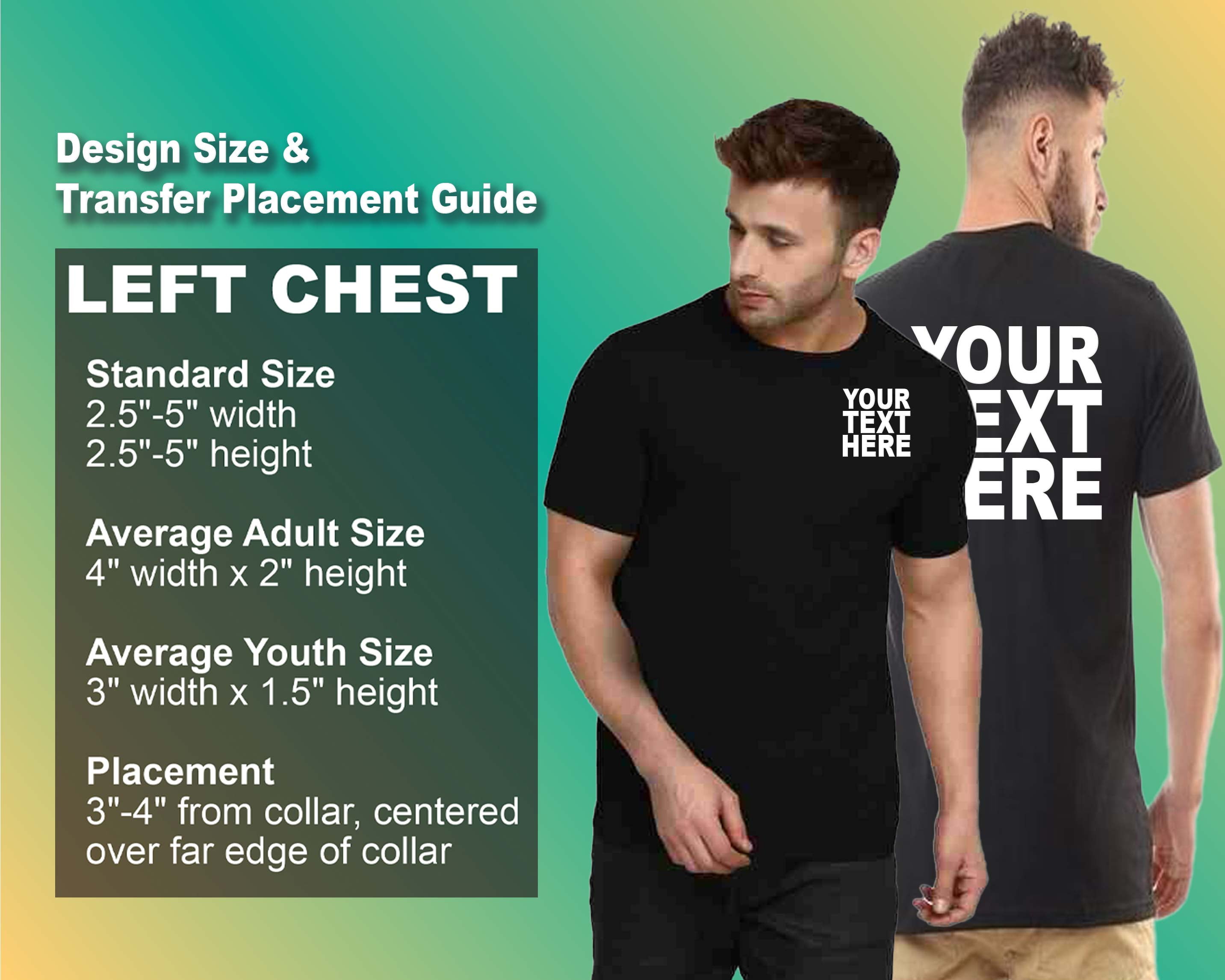 Pack: 12 Fast Custom Tees – Personalize with Photo, Text, or Artwork on ...