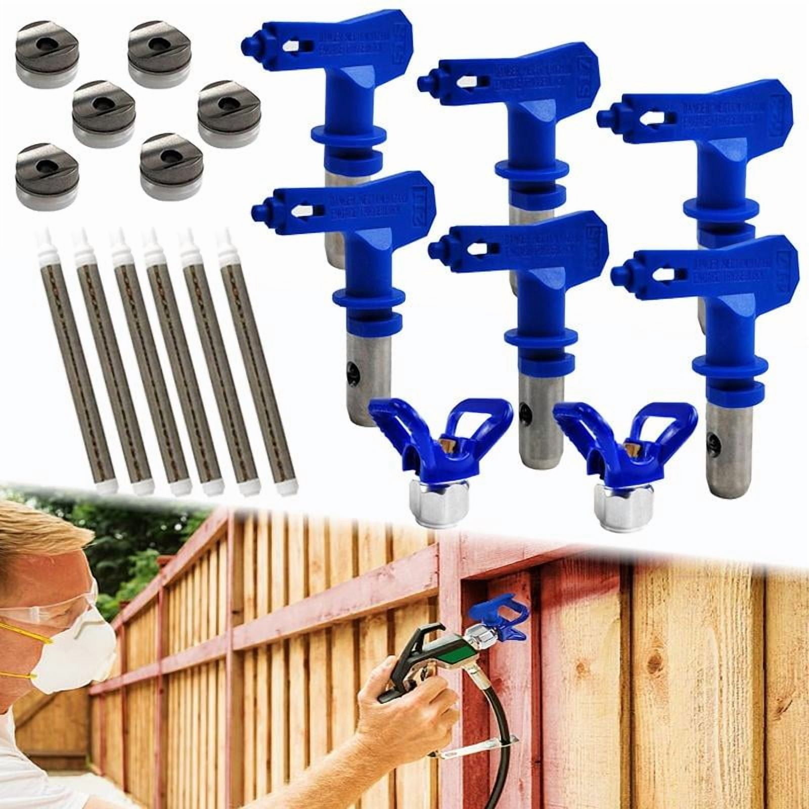 Pack of 14 Reversible Spray Paint Nozzle Tips,with Spray Gun Filters ...