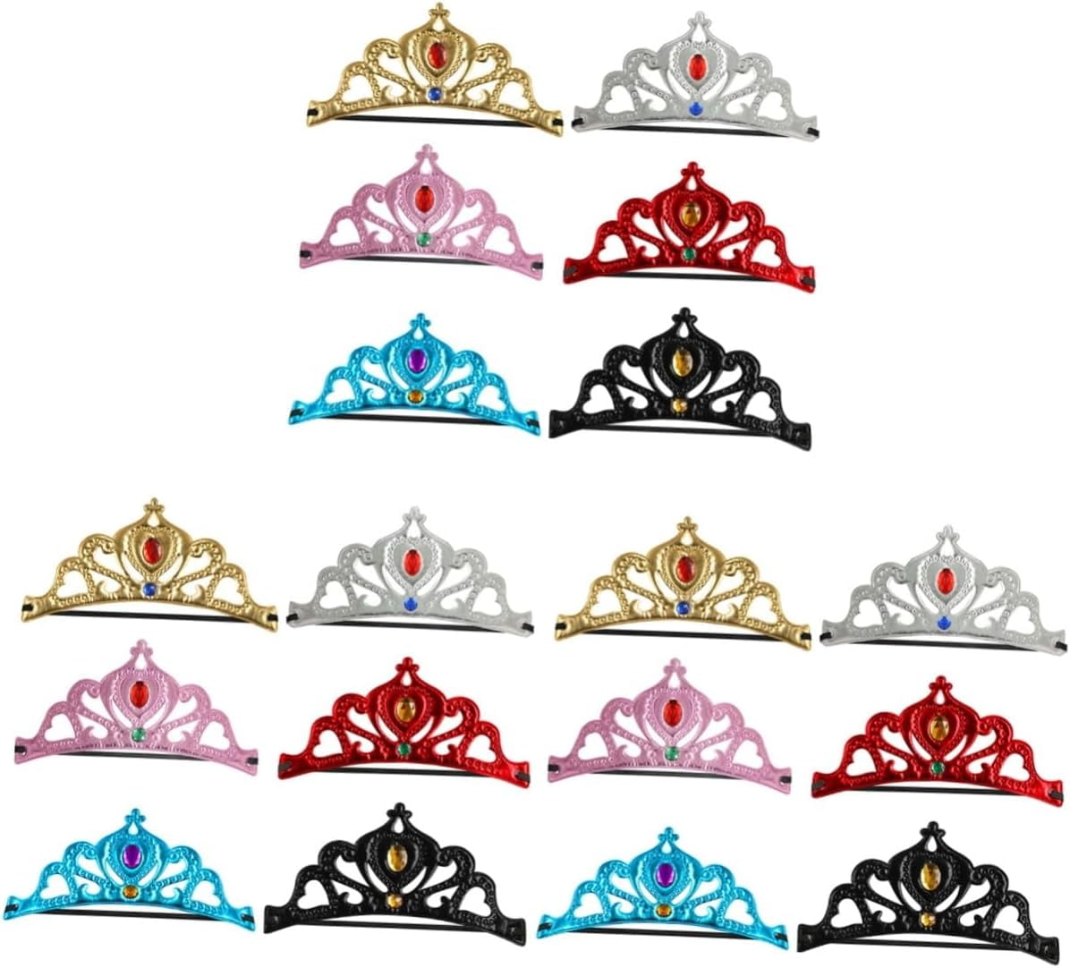 Pack of 18 Headband Birthday Hats for Party Crown Decor Crown for Boys ...