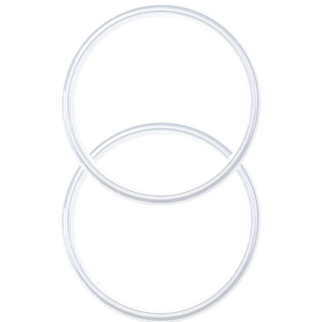 Pack of 2, 12 oz Replacement Silicon Lid Ring, 2.9 Inch Diameter ...