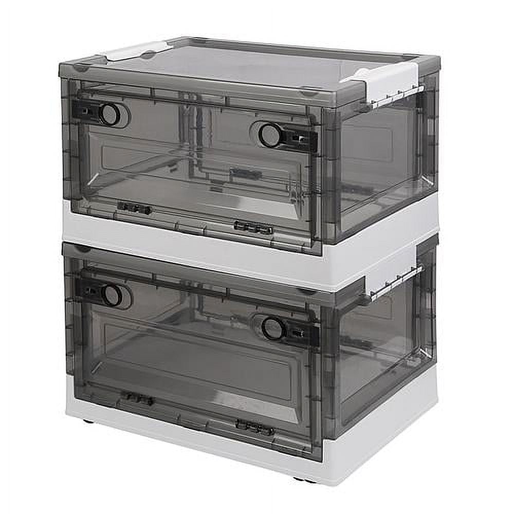 [Pack of 2] 2 Packs Foldable Storage Bins Collapsible Storage Box ...