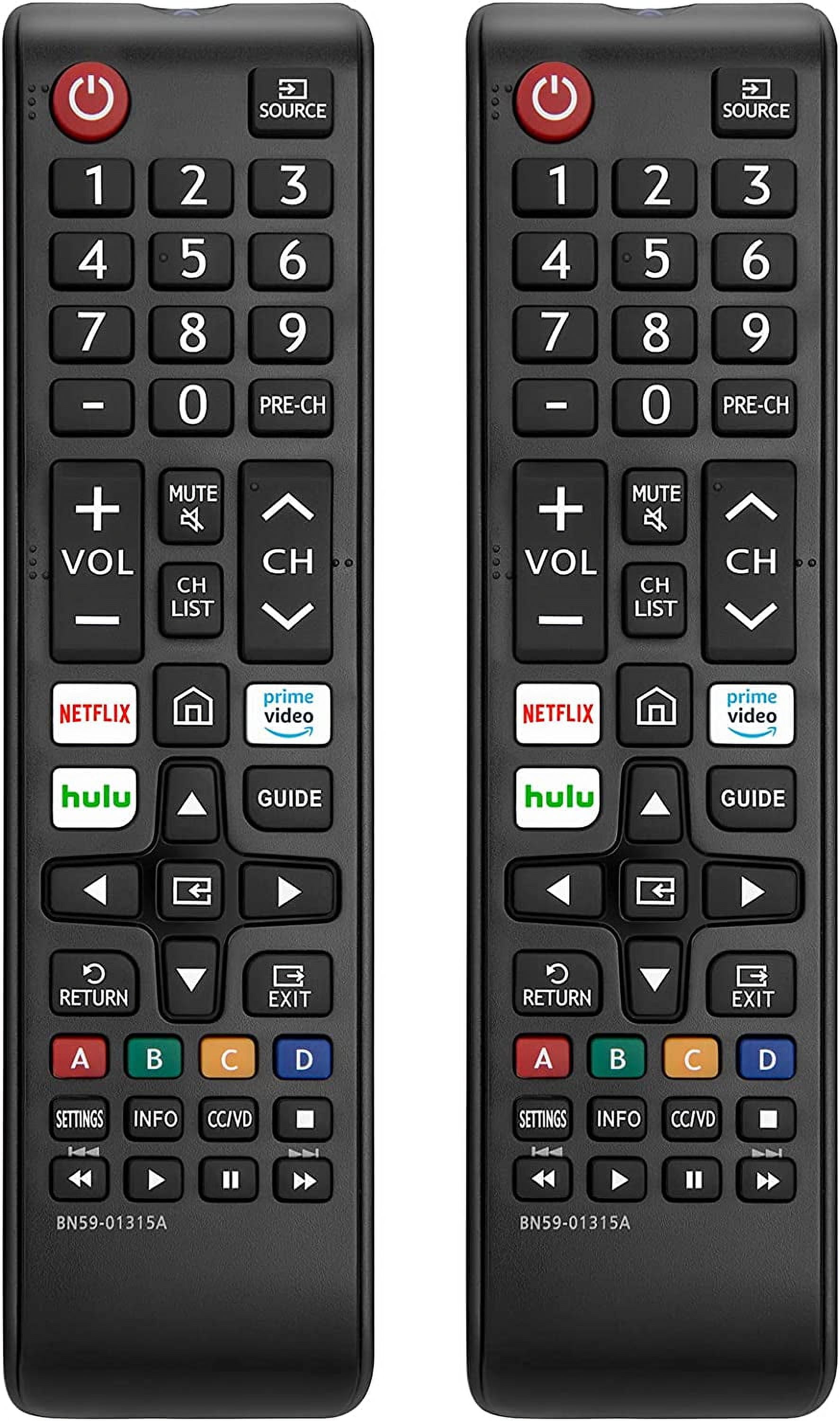 [Pack of 2] Brand new universal remote control, suitable for all ...