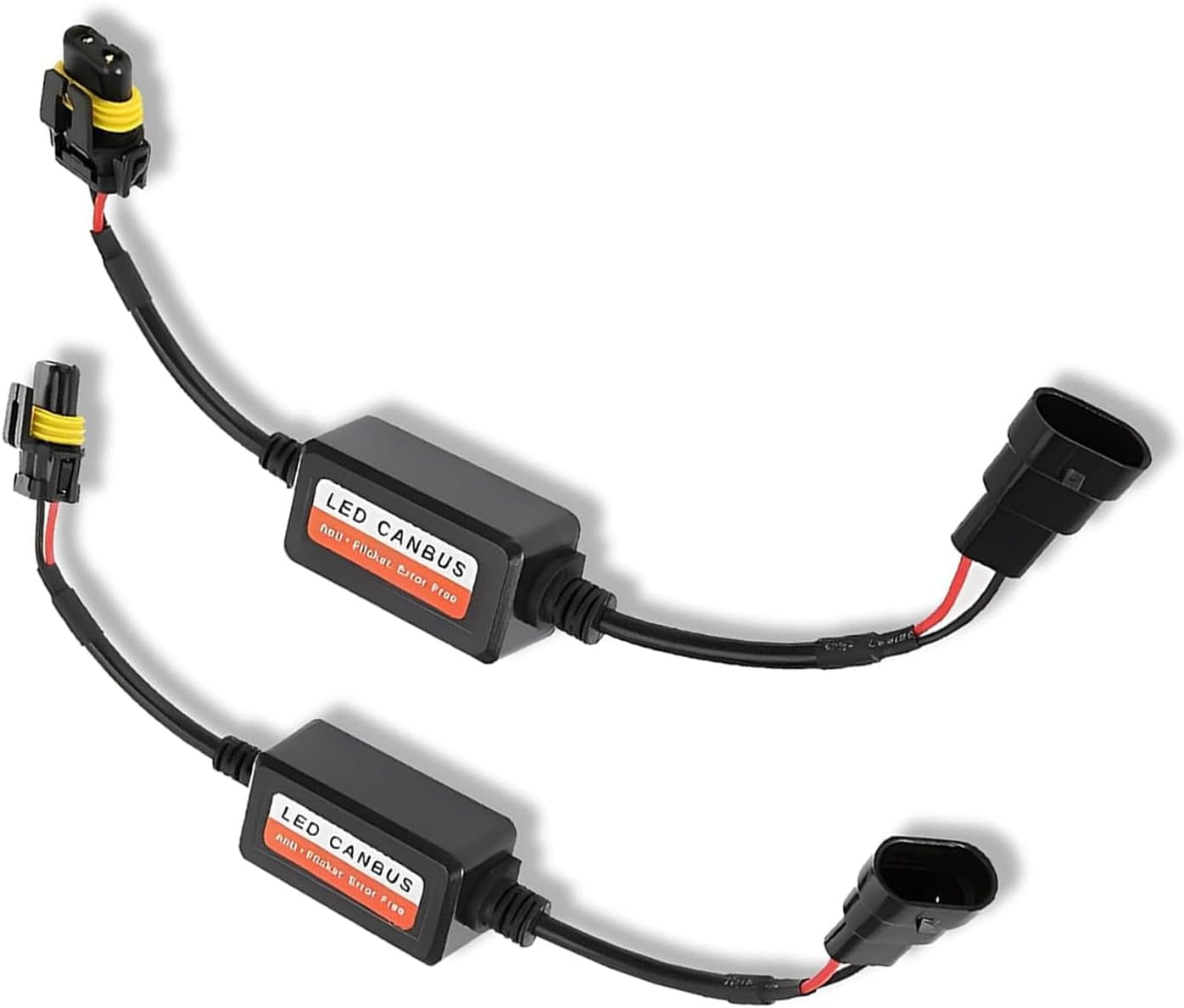 Pack-2 Car 9006/HB4/9012 LED Light Decoder, Lighting System Anti ...