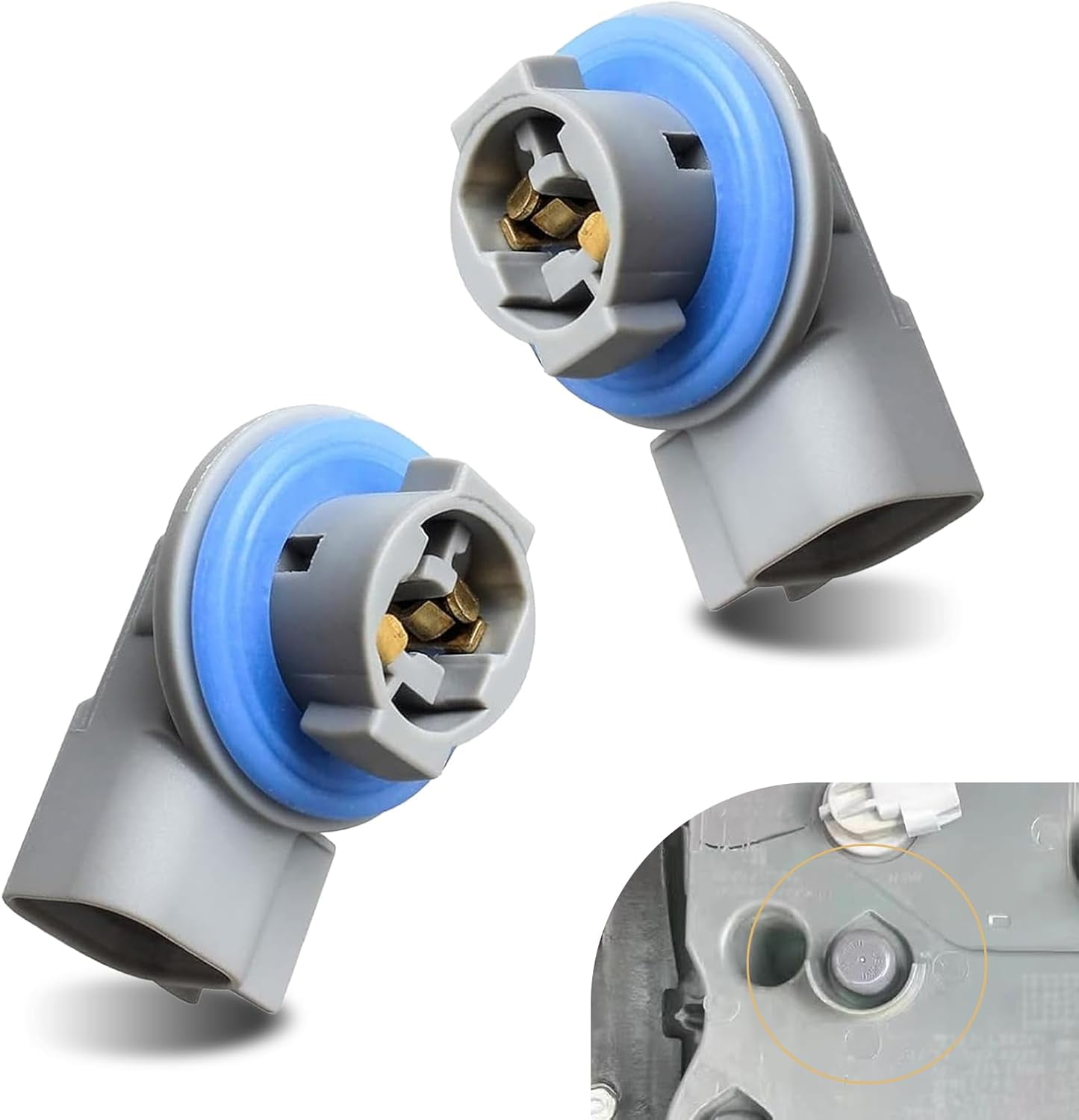 Pack-2 Car Reverse Light Socket Connector, Harness Plug Adapter ...