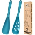 Pack of 2 Cooking Spoons for Non Stick Cookware, Multifunction Spatula ...